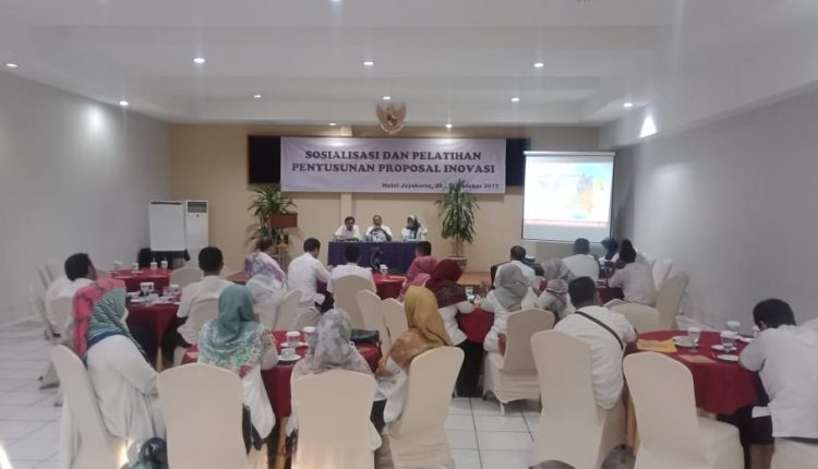 Ajak Berinovasi, Bappeda Latih OPD se-Kota Cilegon Buat Proposal ...