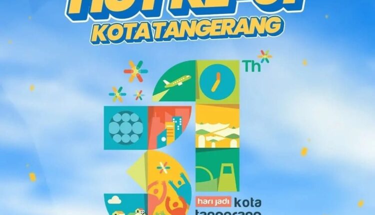 Akan Merayakan HUT Ke-31 Kota Tangerang, Berikut Logo dan Filosofinya ...